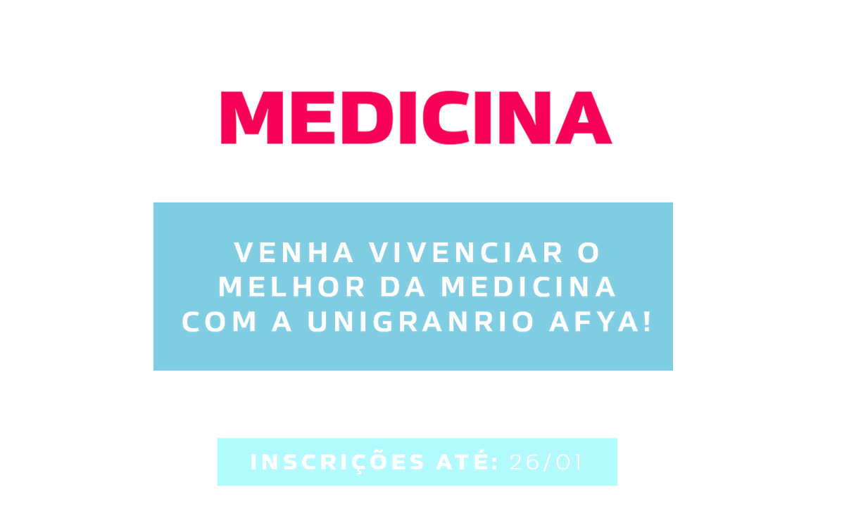 Unigranrio Afya - Vestibular no Rio de Janeiro